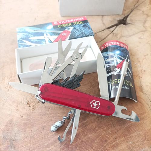 Jual Victorinox Cybertool 34 Original 1.7725.T NOSIB - Biru - Kota ...