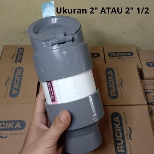 Jual Back Flow Valve 2 In Penutup Paralon Pipa Pvc Katup Saluran Air ...