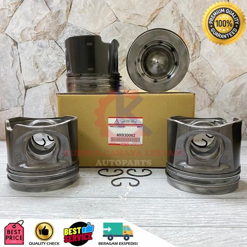 Jual PISTON ASSY SEHER SET 4V21 PS125 CANTER EURO 4 MX930062 PLUS RING ...