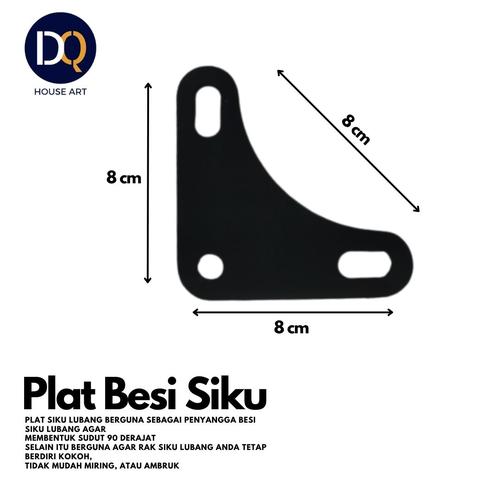 Jual PLAT BESI PENYANGGA RAK SIKU/PLAT BESI SIKU - Putih - Kab. Garut ...