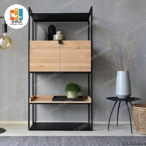 Jual rak hiasan ruang tamu, rak laci minimalis, rak industrial - Kota ...