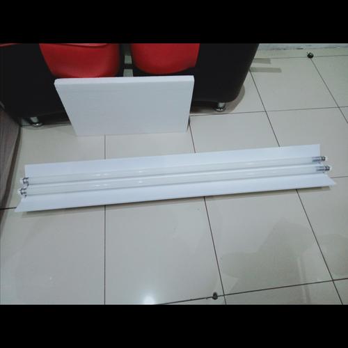 Jual KAP LAMPU EMERGENCY TKO EMERGENCY 2X36 SET LED PHILIPS 16W /18W 120CM - LED PHILIPS 16W ...