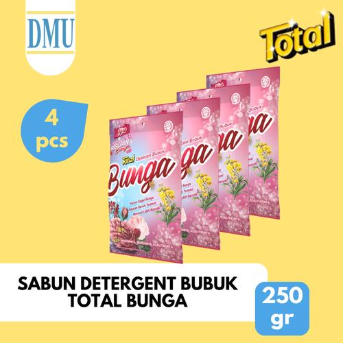 Promo Sabun Detergent Bubuk Total Bunga 250gr - 4 Pcs - Jakarta Timur ...