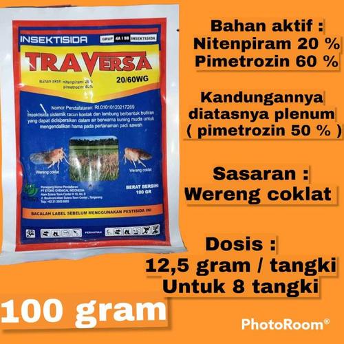 Jual Traversa 100 gram insektisida wereng plenum pexalon - Kab. Bekasi ...
