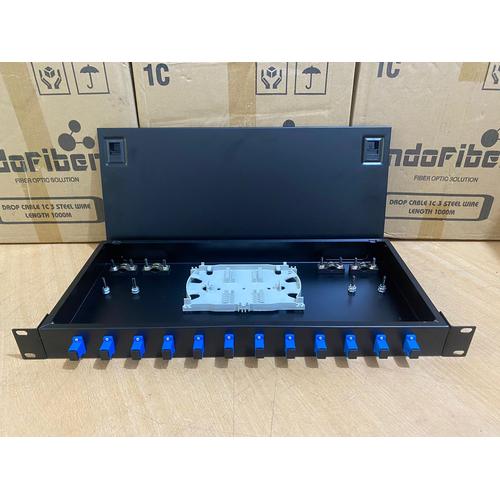 Jual OTB 12 core SC / ODF 12 core SC / roset besi /with adapter SC ...