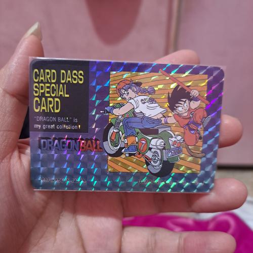 Jual Carddass Special Card Dragonball Son Goku Kid Bulma Motor Fanscard ...