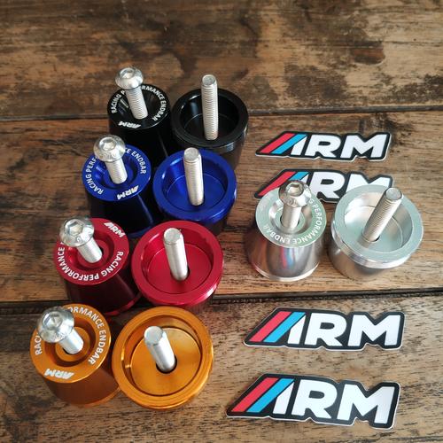 Jual Jalu Stang BEAT DELUXE GENIO VARIO 160 Full CNC ARM ARUMI - GOLD ...