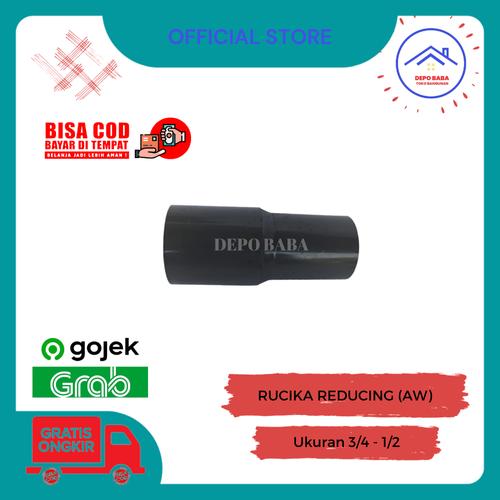 Jual Reducing Socket PVC 3/4 Inch 1/2 Inch Reducer Vlok Sok Rucika ...
