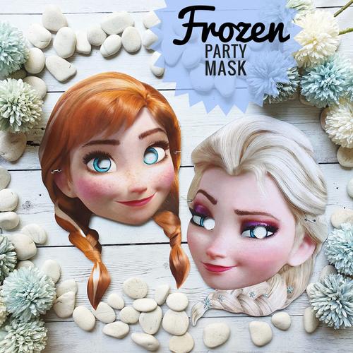 Jual Frozen Topeng Pesta Mask Birthday Aksesori Ulang Tahun Props Elsa ...