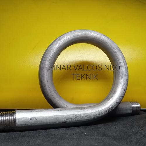 Jual PIPA SYPHONE STAINLESS STEEL 304 TYPE " O " SCH 40 SEAMLES " ½ ...