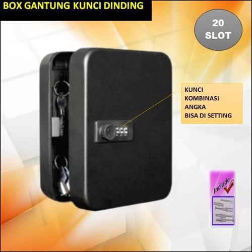 Jual KEYBOX KOTAK KUNCI BESI DINDING KEY BOX KOTAK KUNCI DINDING BESI ...