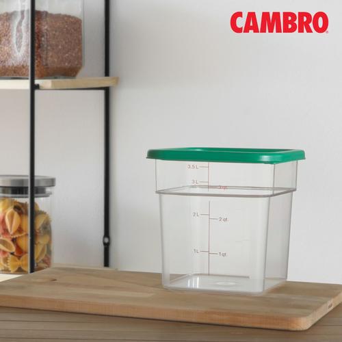 Jual Kontainer Makanan Cambro Square Food Storage Container 3.8L - w ...