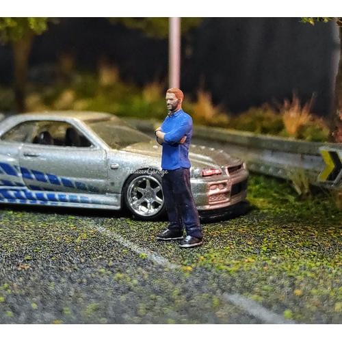 Jual HG Figure Brian Skala 1/64 Fast And Furious Fnf Preiser Noch - S3D ...