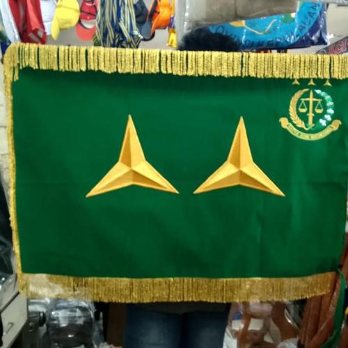 Jual BENDERA PATAKA BORDIR RAPATI BINTANG KEJAKSAAN UKURAN 60 X90CM ...
