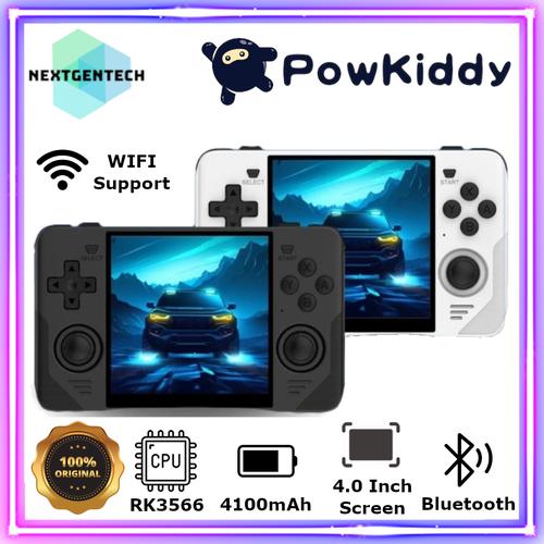 Jual PowKiddy RGB30 Portable Retro Game Console Handheld Gaming - White ...