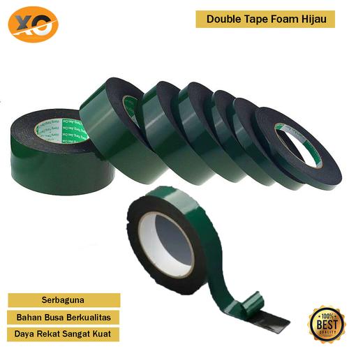 Jual Double Tape Foam Hijau Perekat Busa 2 Sisi Dobel Tip Kuat Premium - Kab. Tangerang - XO ...