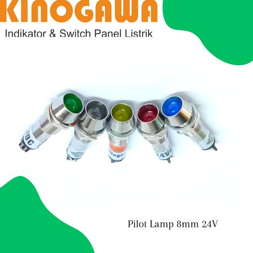 Jual Pilot Lamp mini 8mm LED 24 VDC - Kuning - Jakarta Barat - KNGW ...