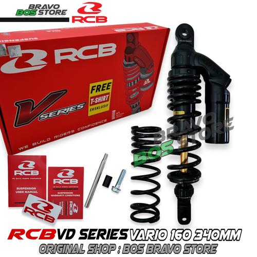 Promo Shockbreaker Shock RCB VD SERIES 340mm Vario 160 Abs / Cbs Plug N ...