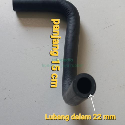 Jual SELANG RADIATOR S 22 MM 7 /8 INCH SELANG AIR SELANG UDARA BELOK ...