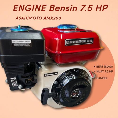 Jual Mesin Penggerak Bensin Engine 7.5 HP ASAHIMOTO AMX200 - Kota Kediri - MAD teknik | Tokopedia