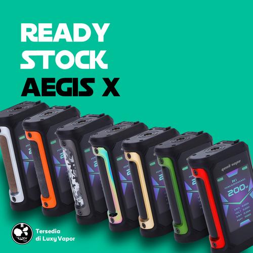 Promo Aegis X Mod Dual Battery by Geekvape - Classic Silver - Jakarta ...