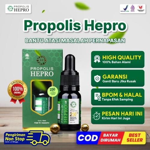 Jual Propolis Hepro memelihara daya tahan tubuh - 1 Botol 10 ML - BPOM ...