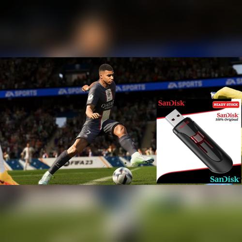 Jual Flashdisk 64gb isi game Fifa23 / Tinggal colok lansung main ...