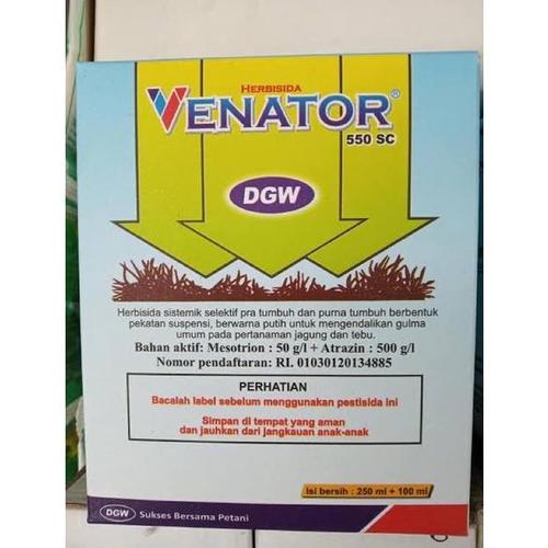 Jual Herbisida Jagung Venator 550 SC 250ml Racun Rumput Selektif Jagung ...