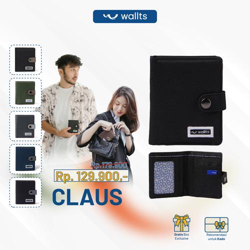 Promo Dompet Lipat Pria Hitam Wallts Claus Black - Navy - Kota Bandung - Wallts Wallet Goods ...