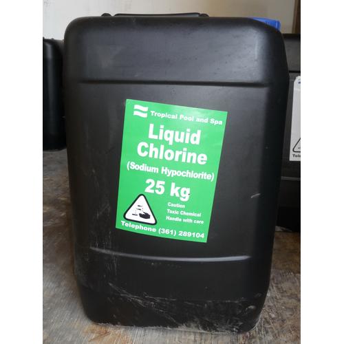 Jual Liquid Chlorine 25kg | Obat Kolam - Kota Denpasar - Tropical Pool ...