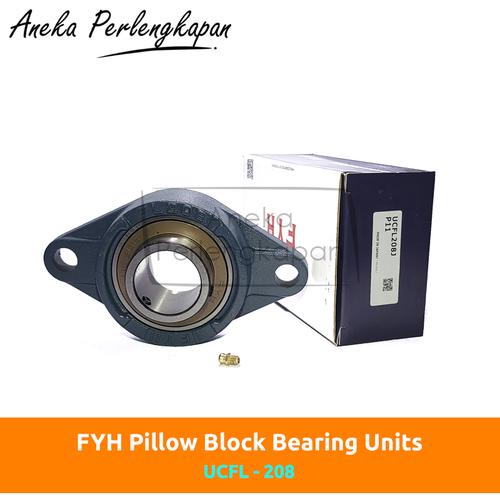 Jual Flanged Block Bearing Unit UCFL 208 - As 40mm FYH Japan - Kota ...
