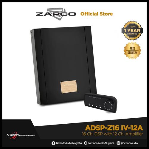 Jual Zapco ADSP-Z16 IV-12A 16 Ch. DSP with 12 Ch. Amplifier - Jakarta Utara - Zapco Car Audio ...