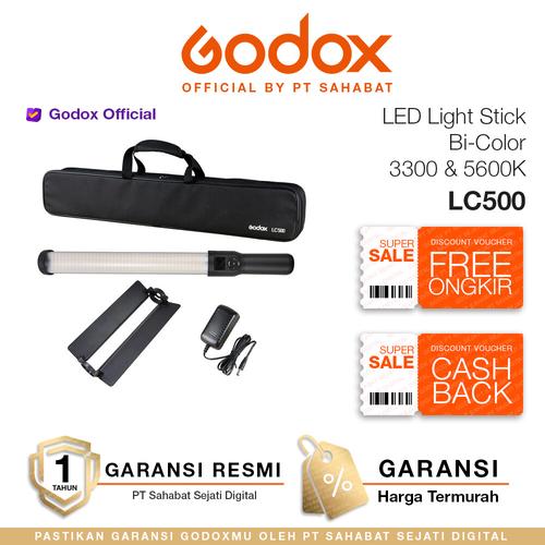 Jual Godox LED Light Stick LC500 / Godox Led LC500 / Godox LC500 ...