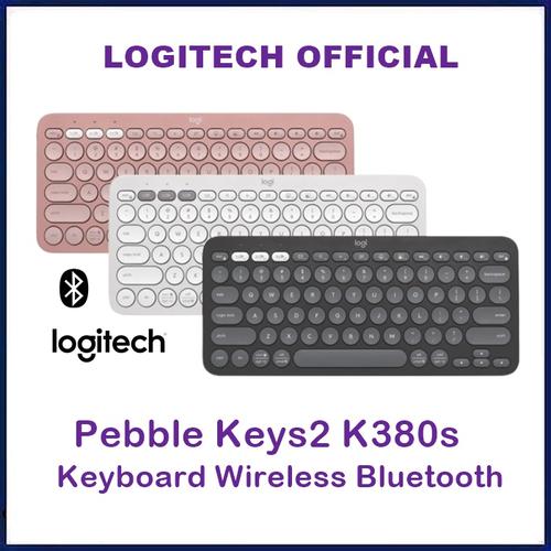 Jual Logitech Pebble Keys2 K380s Keyboard Wireless Bluetooth ...
