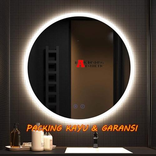 Jual Cermin LED Bulat D60 Bevel Led Aesthetic Scandinavian Tempel ...