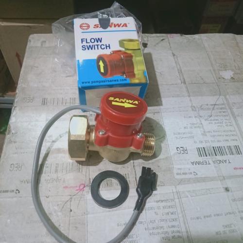 Jual flow switch 1/2" x 1"inchi pendorong pompa air otomatis sanwa ...