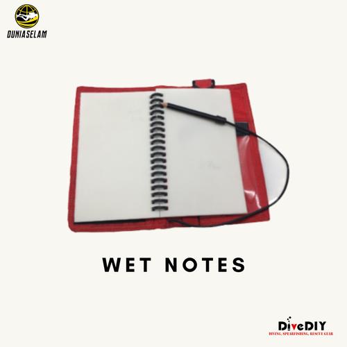 Jual DiveDIY wetnotes wet notes for scuba diving - buku tulis tahan air ...