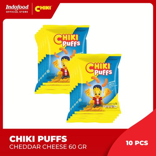Promo 10 Pcs - Chiki Puffs Cheddar Cheese 60 gr - Kota Tangerang ...