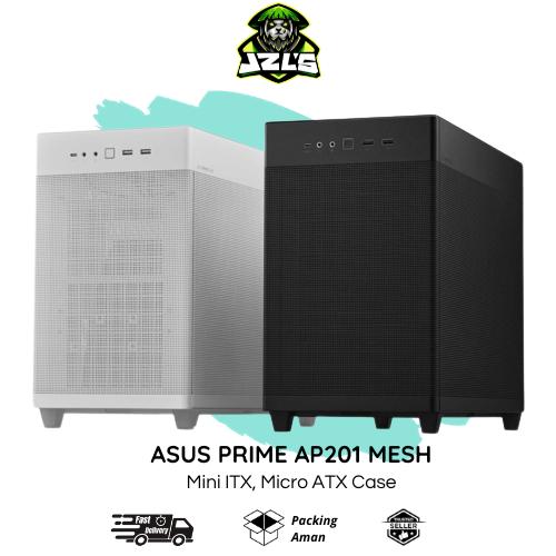 Jual Casing ASUS PRIME AP201 MESH | Mini ITX, Micro ATX Case - White ...