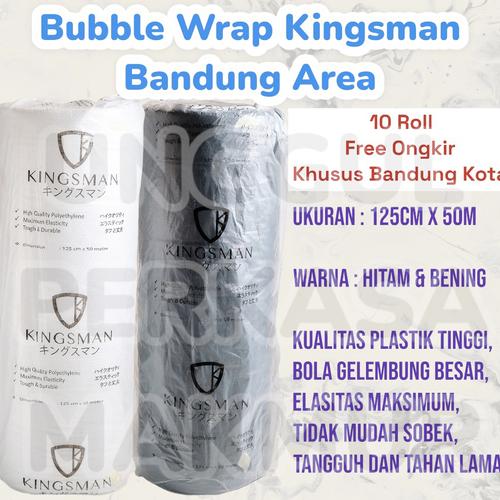 Jual Bubble Wrap Roll Hitam / Putih Standar 125cm X 50M Bandung Super ...