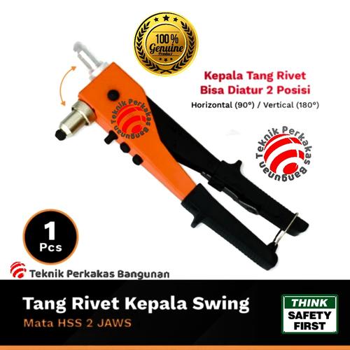 Jual Tang rivet 2 arah 11.5 inch Swing Heavy duty ripet/Hand riveter ...