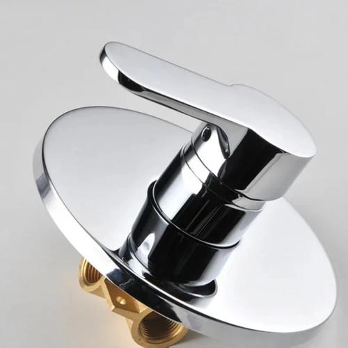 Jual KRAN TANAM BULAT MIXER 3 LUBANG/KRAN TANAM + WALL SHOWER-KRAN ...