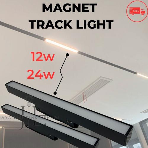 Jual Lampu Magnetic Track Lighting Linear LED / Track Light Magnet Led ...