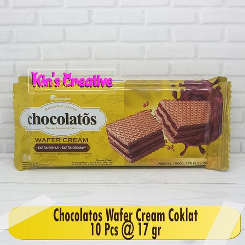 Jual Chocolatos Wafer Cream Coklat 17 gr @ 10 Pcs - Kab. Tangerang ...