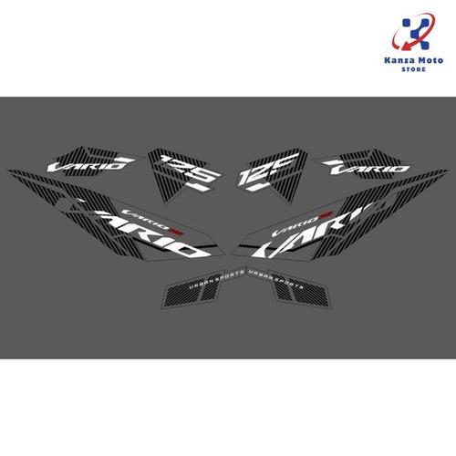 Jual Asesoris Motor Striping Transparan Vario Led Old 125-150 Motif ...
