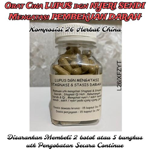 Jual Obat Cina LUPUS dengan NYERI SENDI, Mengatasi DARAH BEKU ...