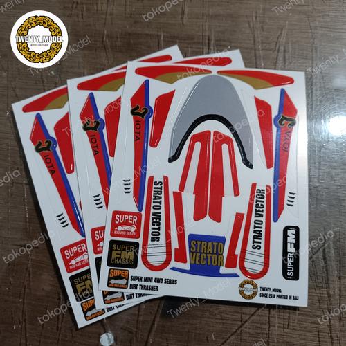 Jual Stiker decal Mini4wd strato vector - Kota Denpasar - Twenty_Model ...
