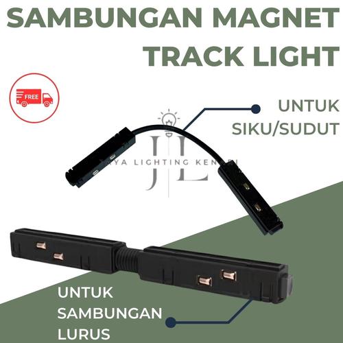 Jual Track Light Magnet Sambungan Track Light / Led Magnetic Track ...