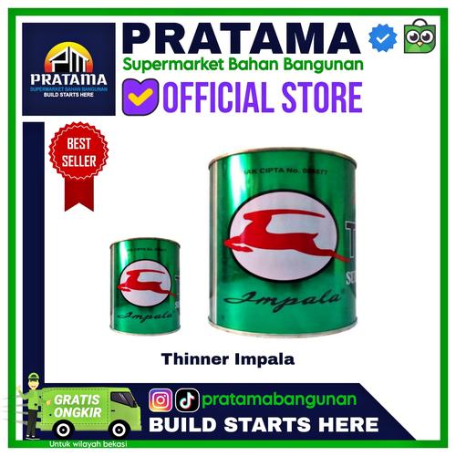 Jual THINNER IMPALA 1L & 5L - 1L - Kab. Bekasi - PRATAMA SUPERMARKET ...