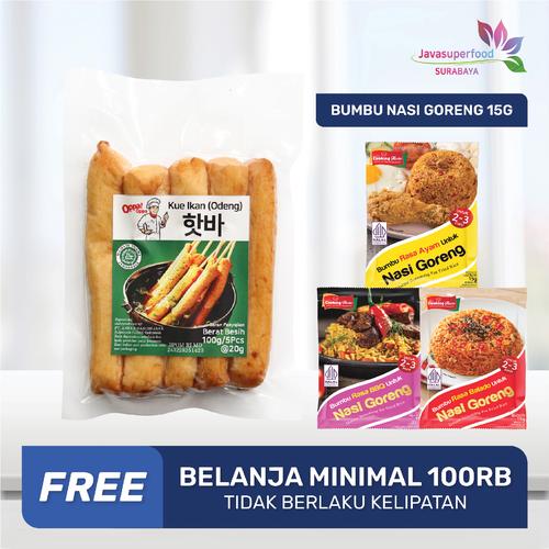 Jual Oppa Hotbar Odeng Jajan asli Korea 100g/ Odeng Tusuk / Odeng ...